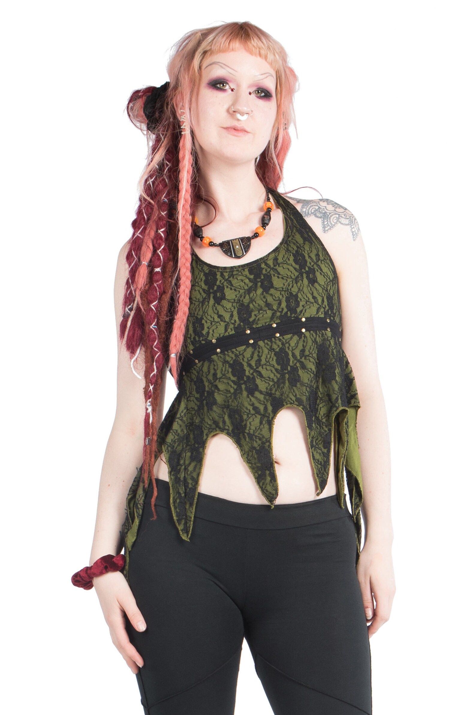 LACE TRANCE TOP Psy Trance Clothing Goa Clothing Pirate - Etsy UK