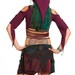 BURGUNDY PIXIE TOP, Slashed Psy Pixie Top, Psy Trance Top, Pixie Hood ...