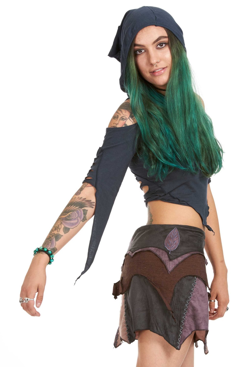 PIXIE TRANCE TOP, Slashed Psy Pixie Top - Etsy UK