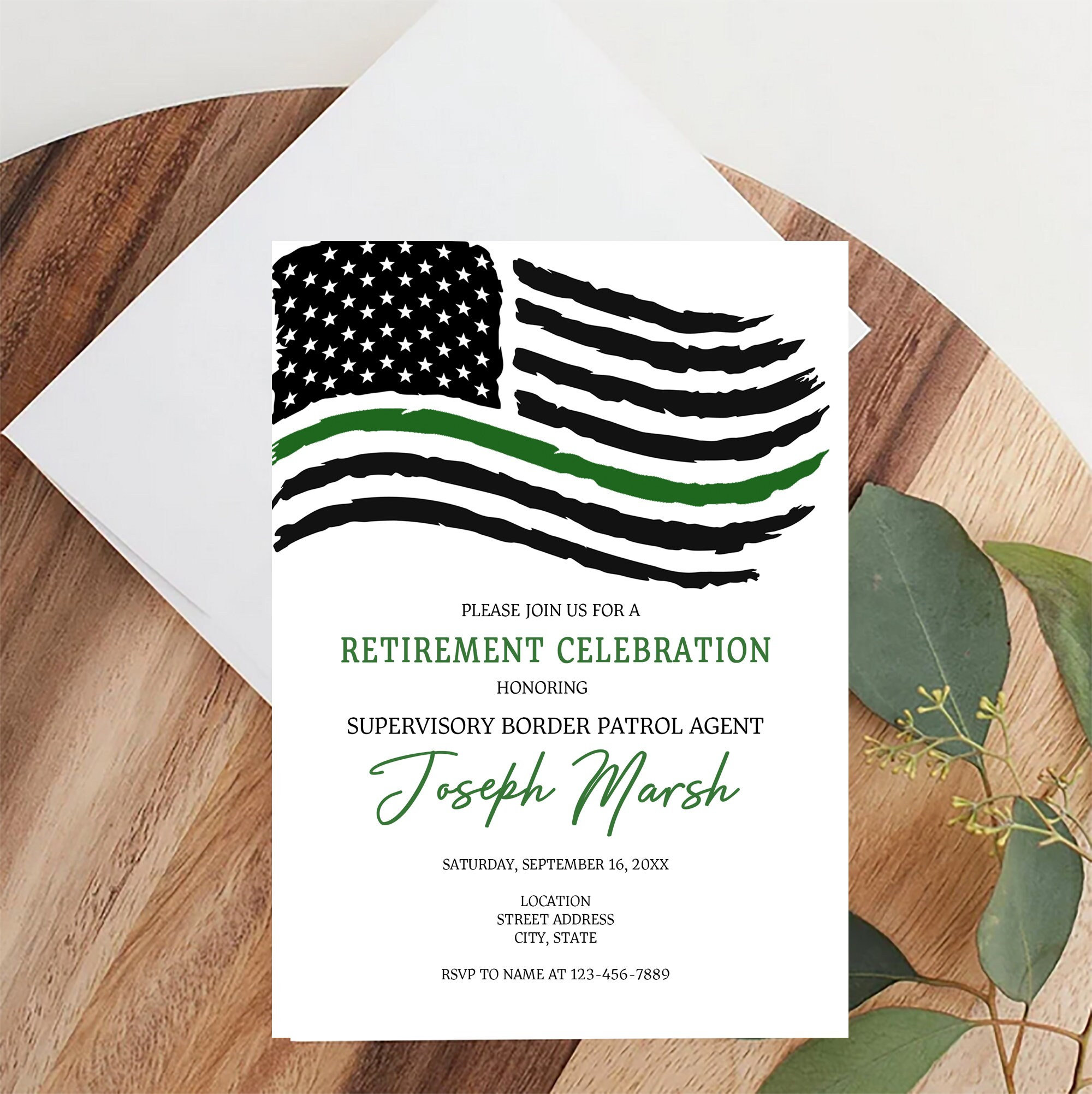Retirement Party Border