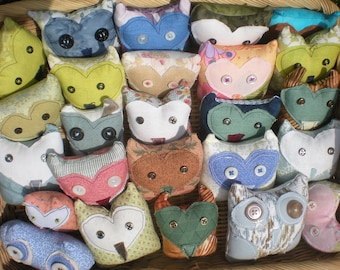 Patchwork owl | Etsy