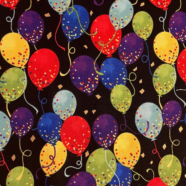 Birthday Party Fabric - Etsy