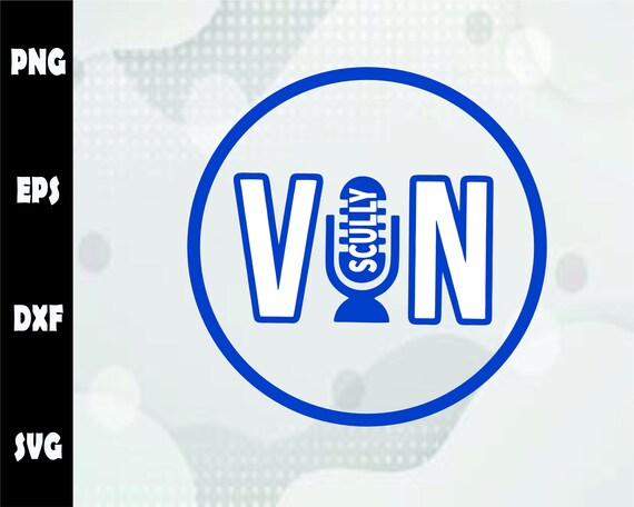 Vin Scully Svg Png Dxf Eps Microphone Digital Design Text - Etsy Vin Scully Svg Png Dxf Eps Microphone Digital Design Text - Etsy