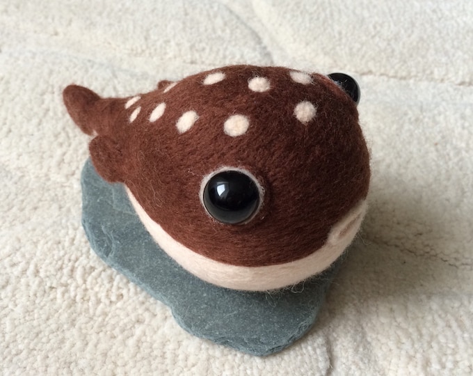 Needle Felted Pufferfish. Wool Fish. Felt Animal. Fibre Art. - Etsy