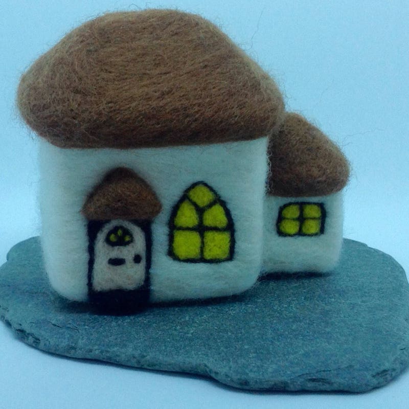 Felt Cottages - Etsy