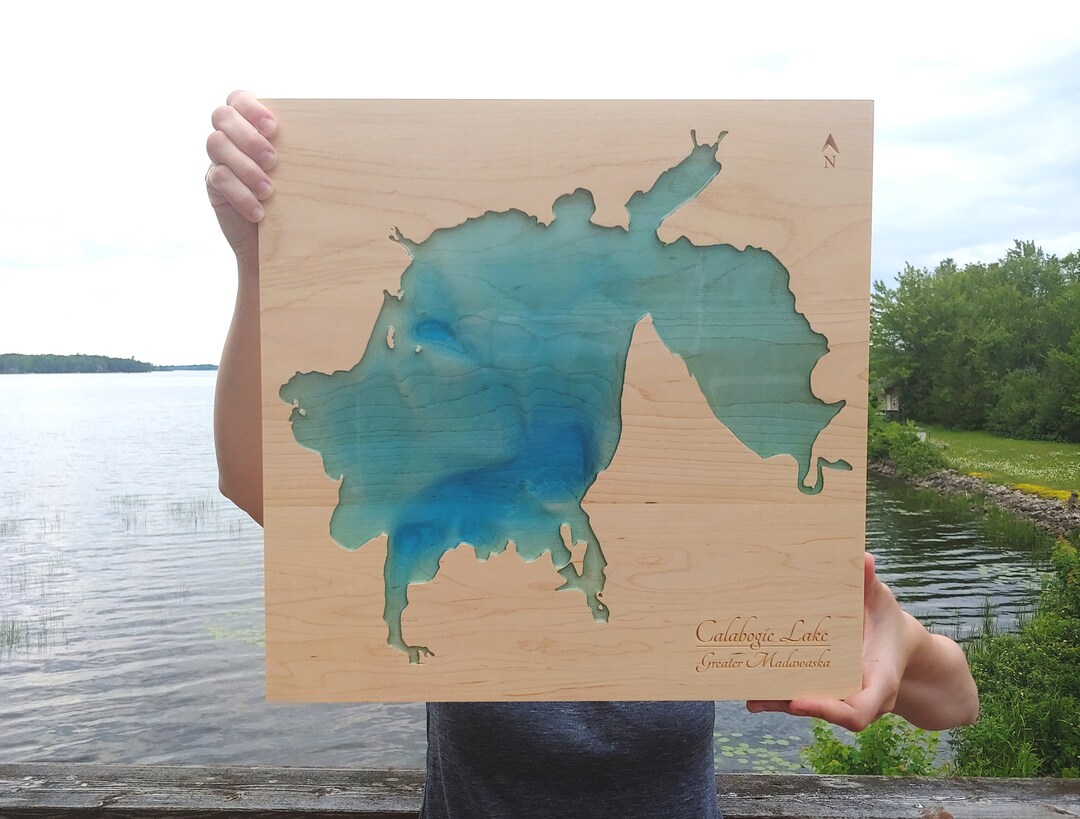 Calabogie Lake Greater Madawaska 16 X 16 3D - Etsy