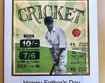 Cricket card | Etsy