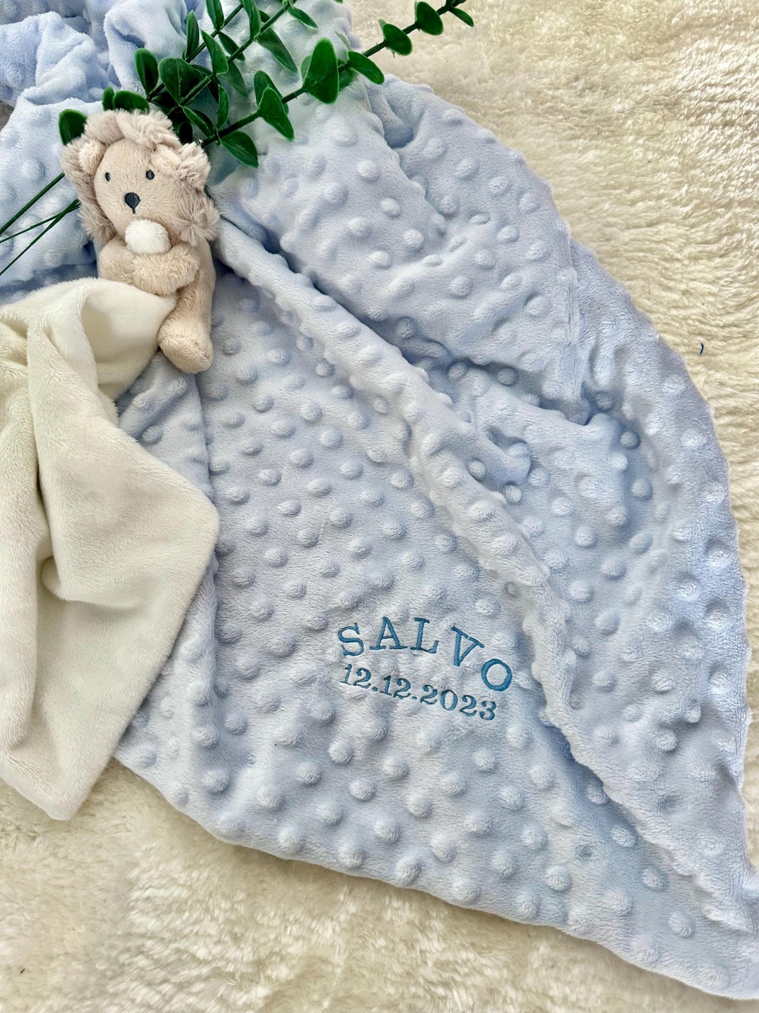 Baby Blanket Gift | Baby Custom Gift | Baby Blanket | Embroidered Baby ...