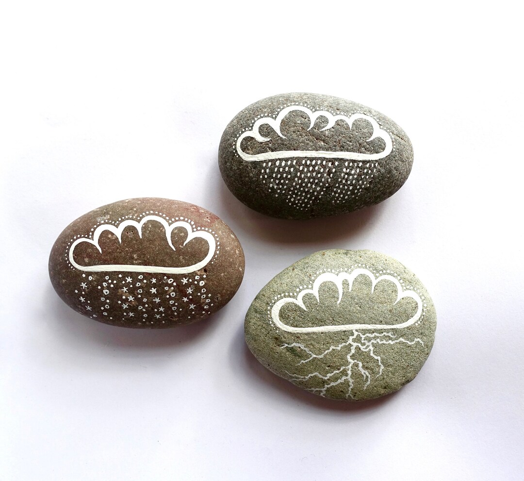 Weather Stones Set of 3 MADE TO ORDER - Etsy
