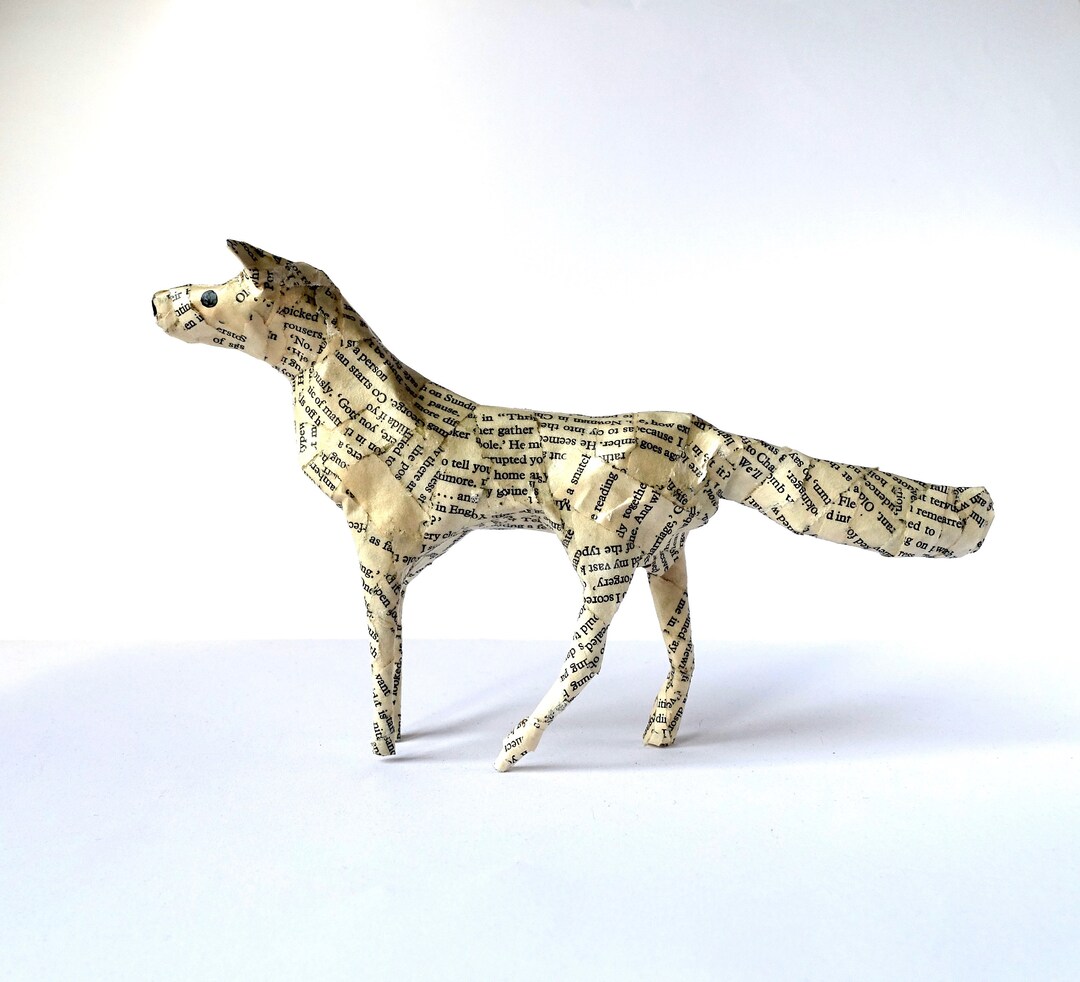 Little Paper Wolf - MADE TO ORDER - Etsy