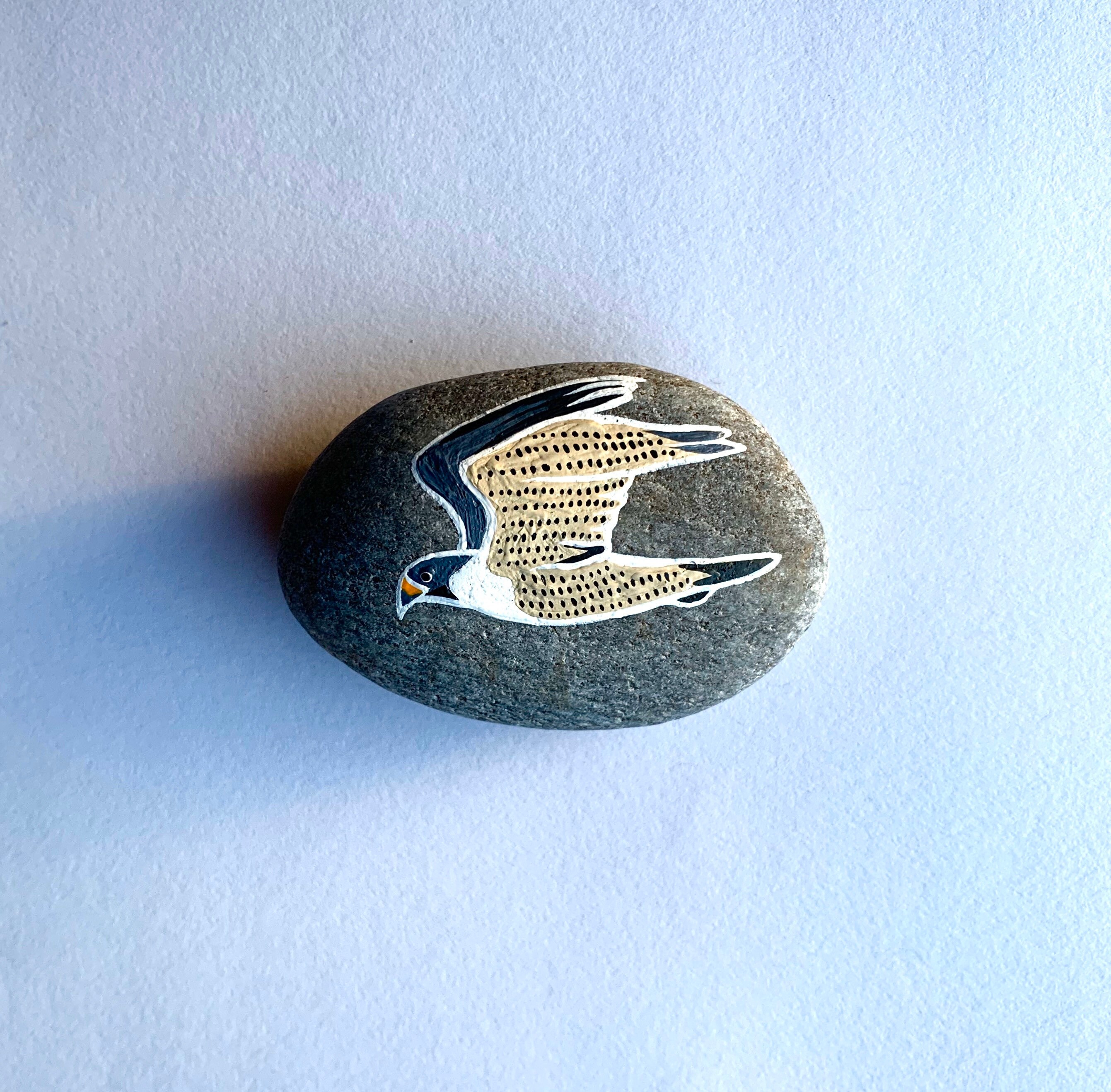 Peregrine Falcon Stone MADE TO ORDER | Etsy