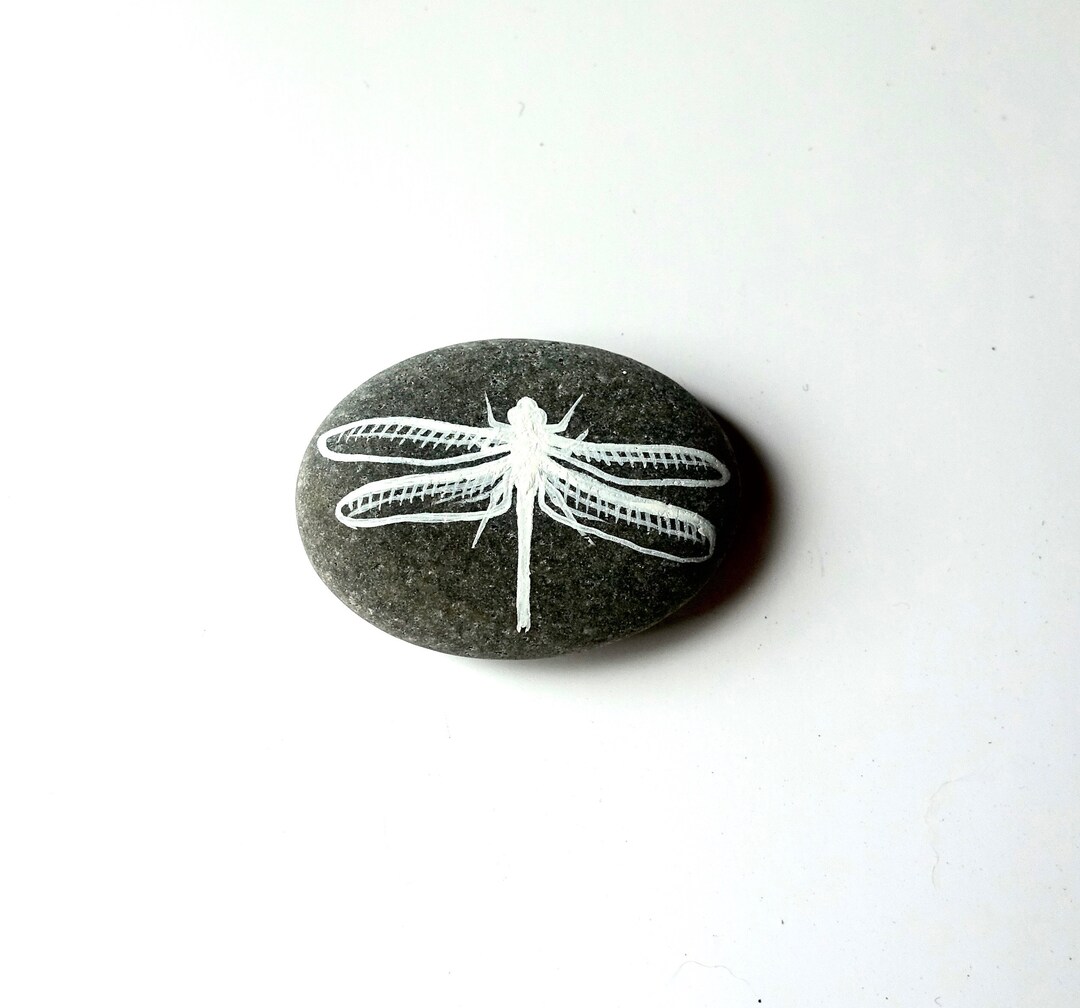 Dragonfly Spirit Stone - MADE TO ORDER - Etsy