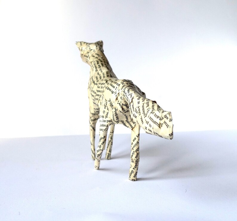 Little Paper Wolf MADE TO ORDER - Etsy