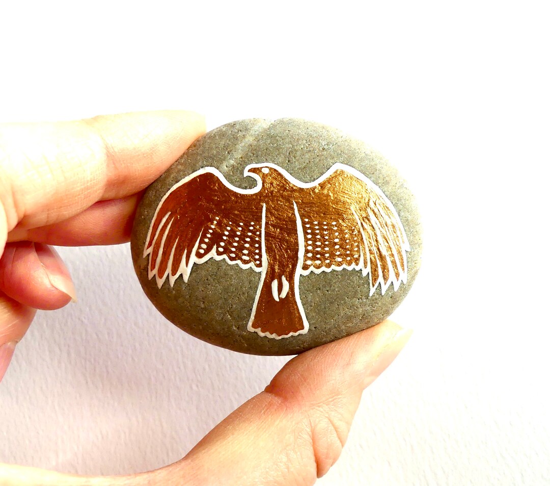 Copper Hawk Stone - MADE TO ORDER - Etsy