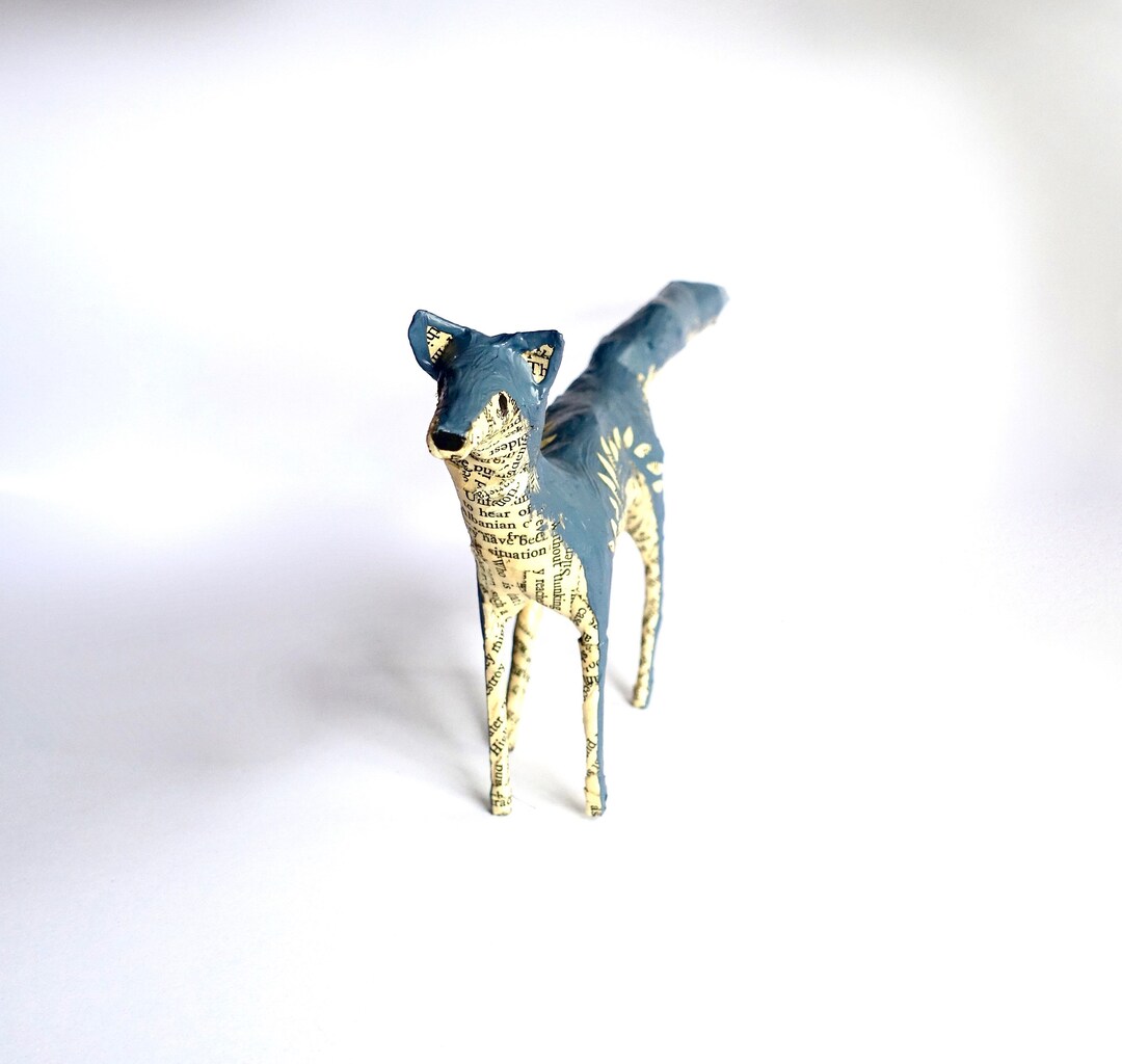 Little Paper Wolf MADE TO ORDER - Etsy