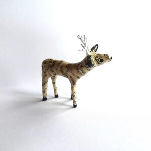 Tiny Paper Deer - MADE TO ORDER - Etsy