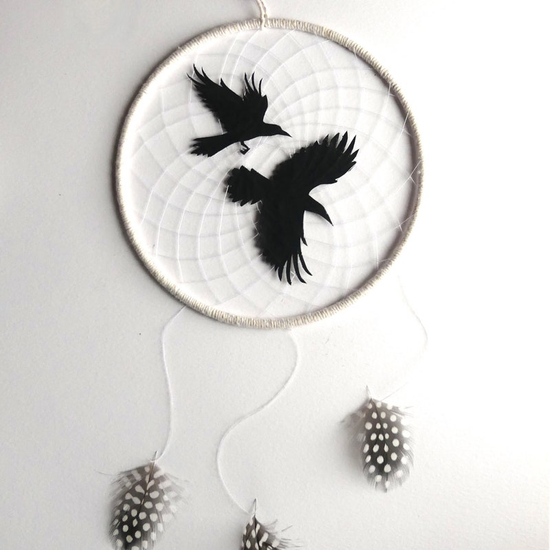 Macrame Hanging Raven - Etsy