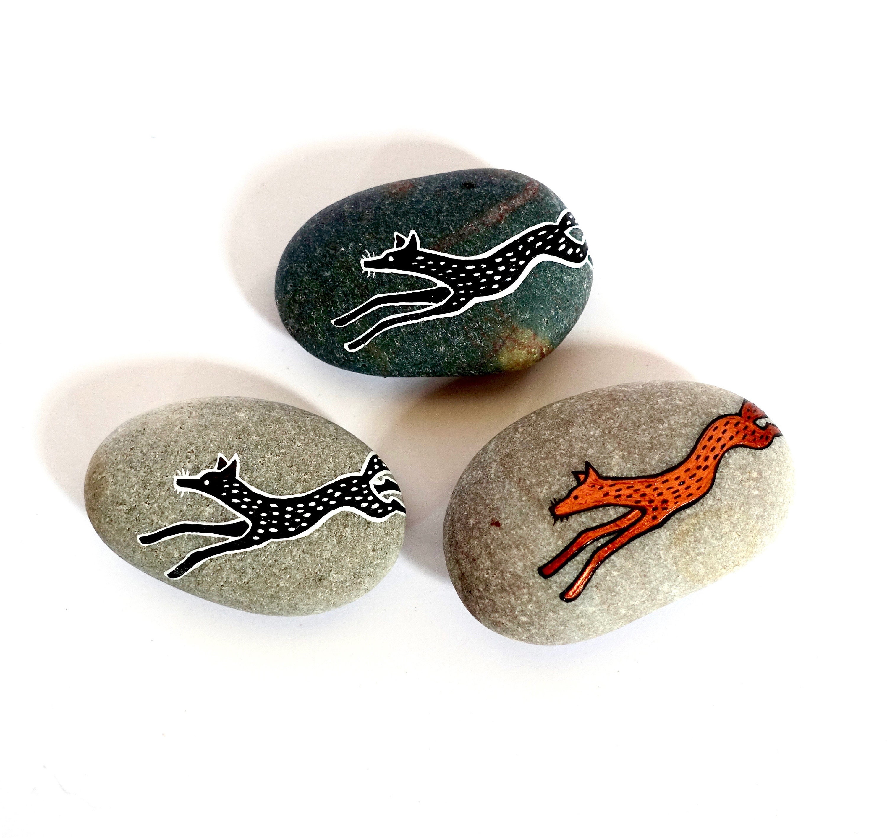 Leaping Wolf Stone MADE TO ORDER - Etsy UK
