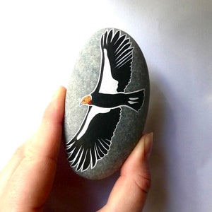 Painted Condor Stone - MADE TO ORDER - Etsy