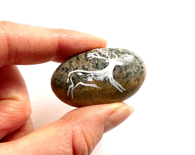 Cave Stone - Prehistoric Deer Stag From Lascaux - READY TO SHIP - Etsy