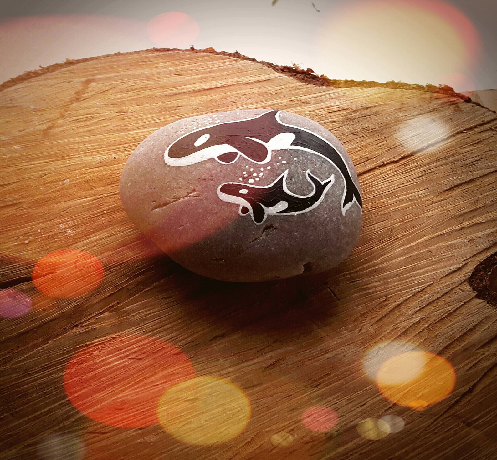 Killer Whales Stone MADE TO ORDER | Etsy