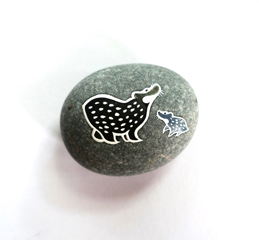 Baby Badger Stone MADE TO ORDER - Etsy UK