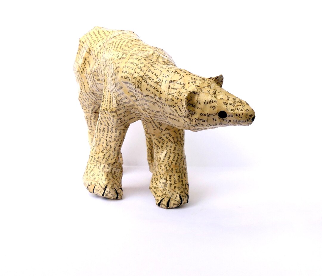 Paper Polar Bear - MADE TO ORDER - Etsy