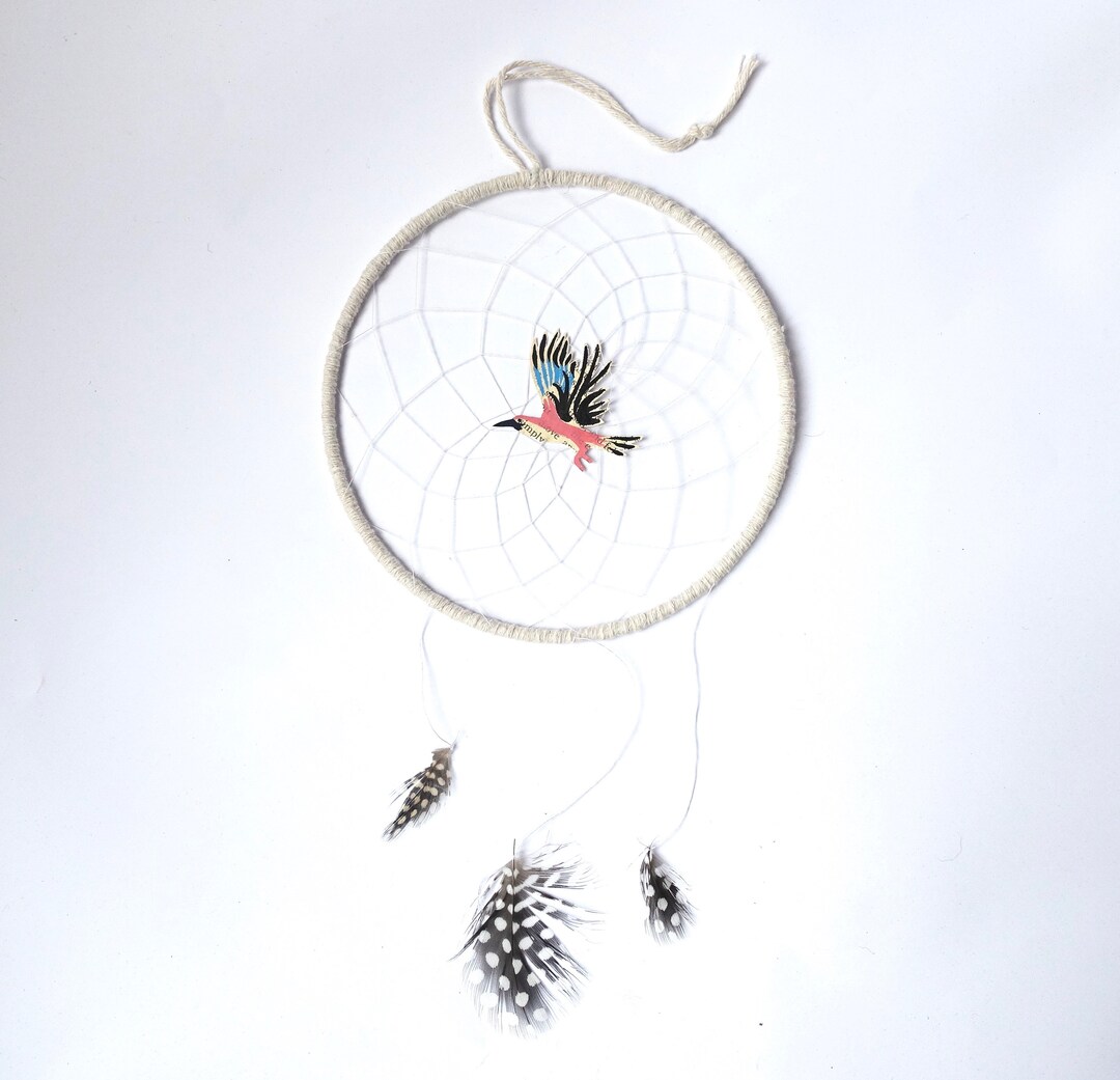 Jay Spirit Dreamcatcher READY TO SHIP - Etsy