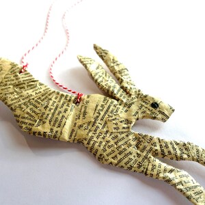 Little Paper Hare - MADE TO ORDER - Etsy