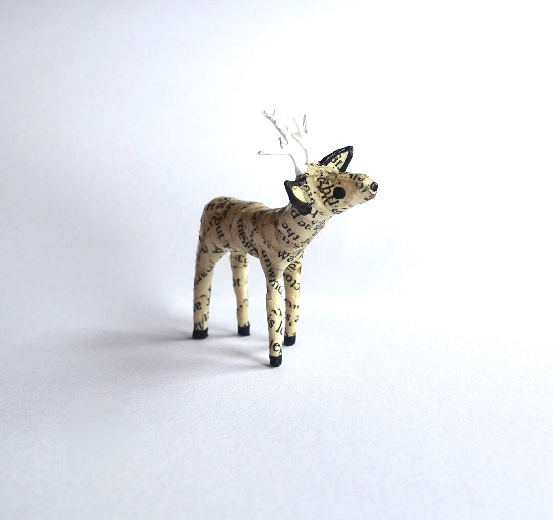 Tiny Paper Deer - MADE TO ORDER - Etsy