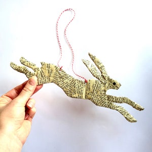 Little Paper Hare - MADE TO ORDER - Etsy