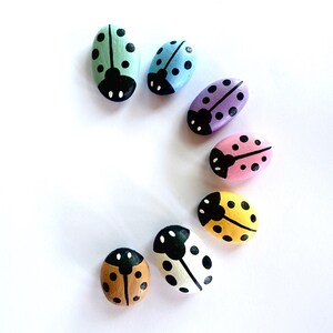 Pretty Pastel Ladybirds - MADE TO ORDER - Etsy