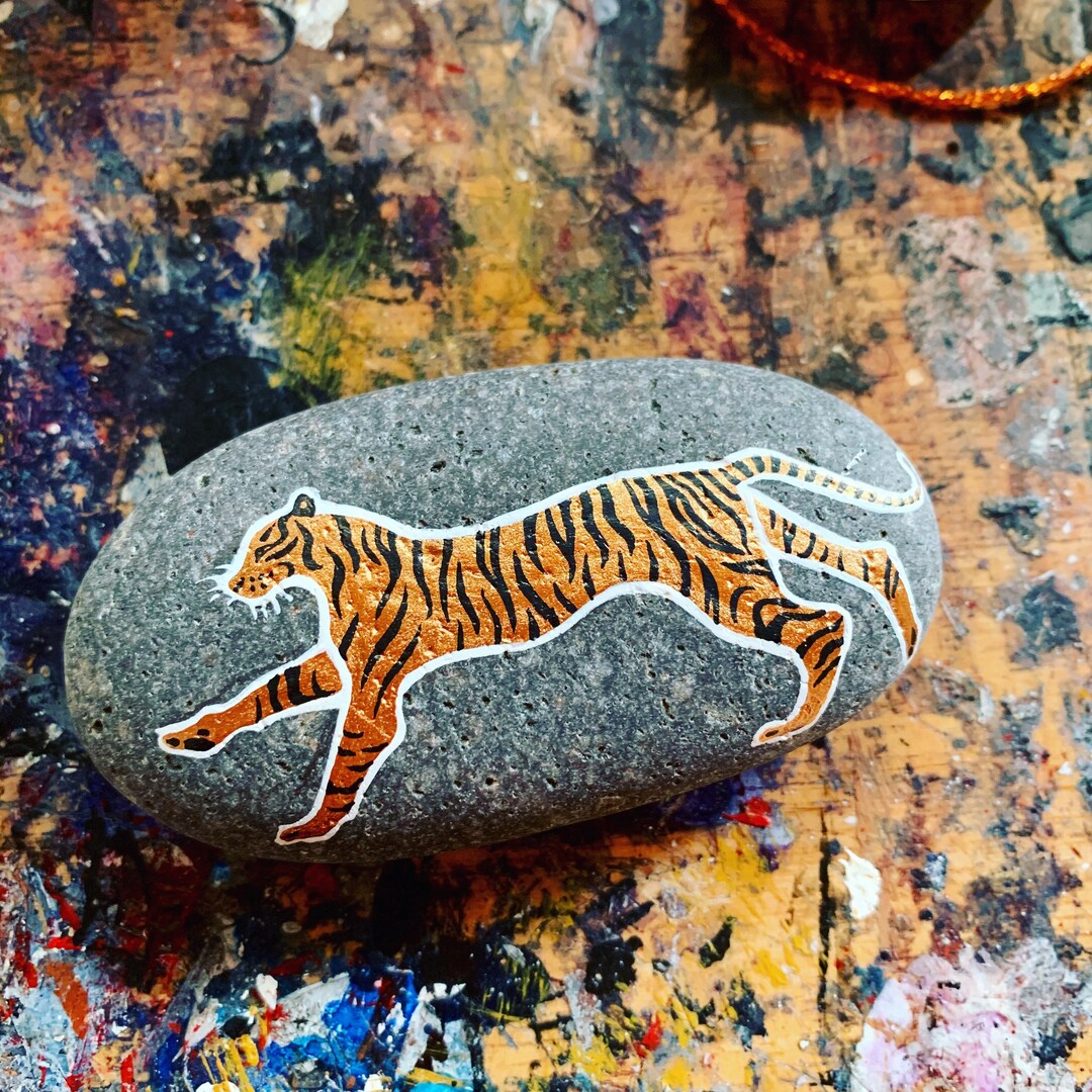 Copper Tiger Stone MADE TO ORDER - Etsy