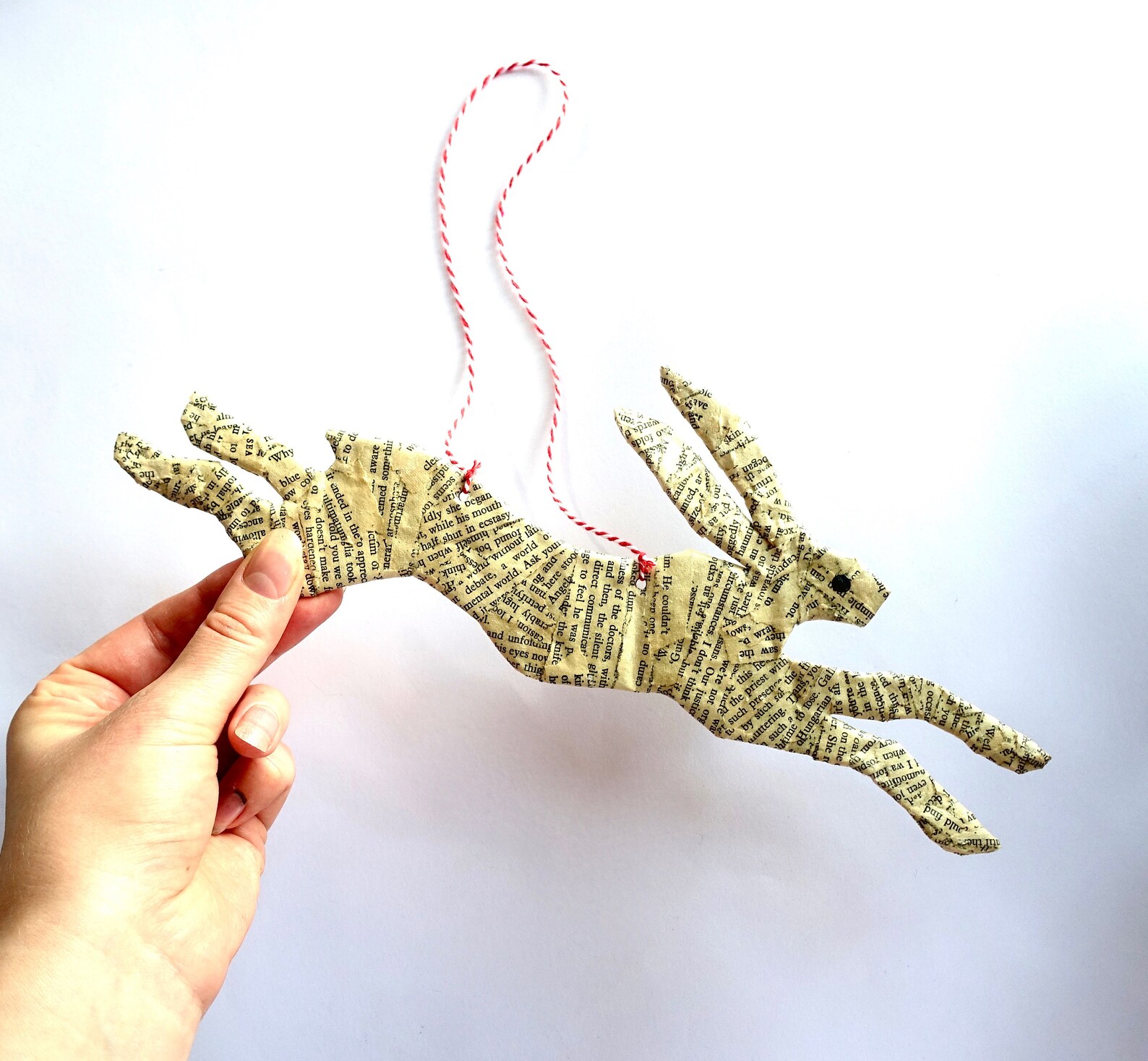 Little Paper Hare MADE TO ORDER | Etsy UK