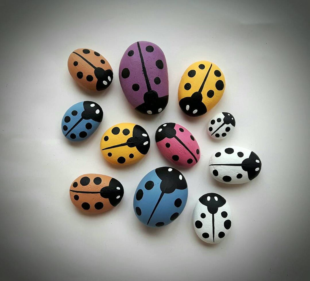 Pretty Pastel Ladybirds - MADE TO ORDER - Etsy
