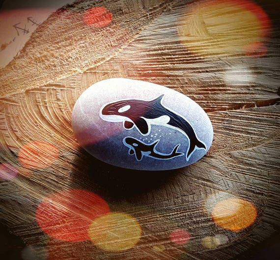 Killer Whale Stone MADE TO ORDER | Etsy