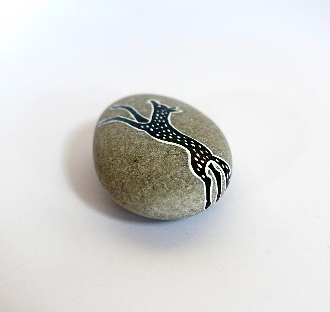 Leaping Wolf Stone MADE TO ORDER - Etsy UK