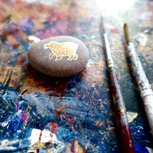 Painted Condor Stone - MADE TO ORDER - Etsy