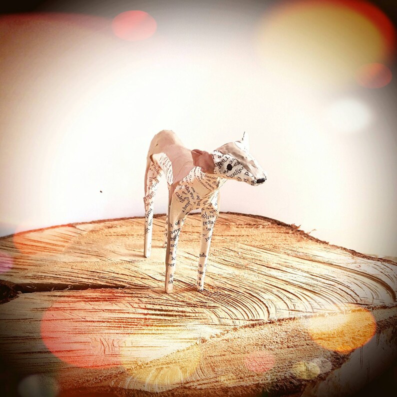 Handmade Pet Portrait Paper Model MADE TO ORDER - Etsy