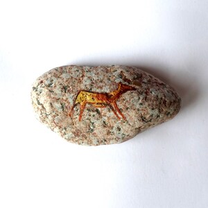 Cave Stones Prehistoric Deer Stag From Lascaux MADE TO - Etsy