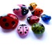 Handpainted Ladybird Stones MADE TO ORDER - Etsy UK