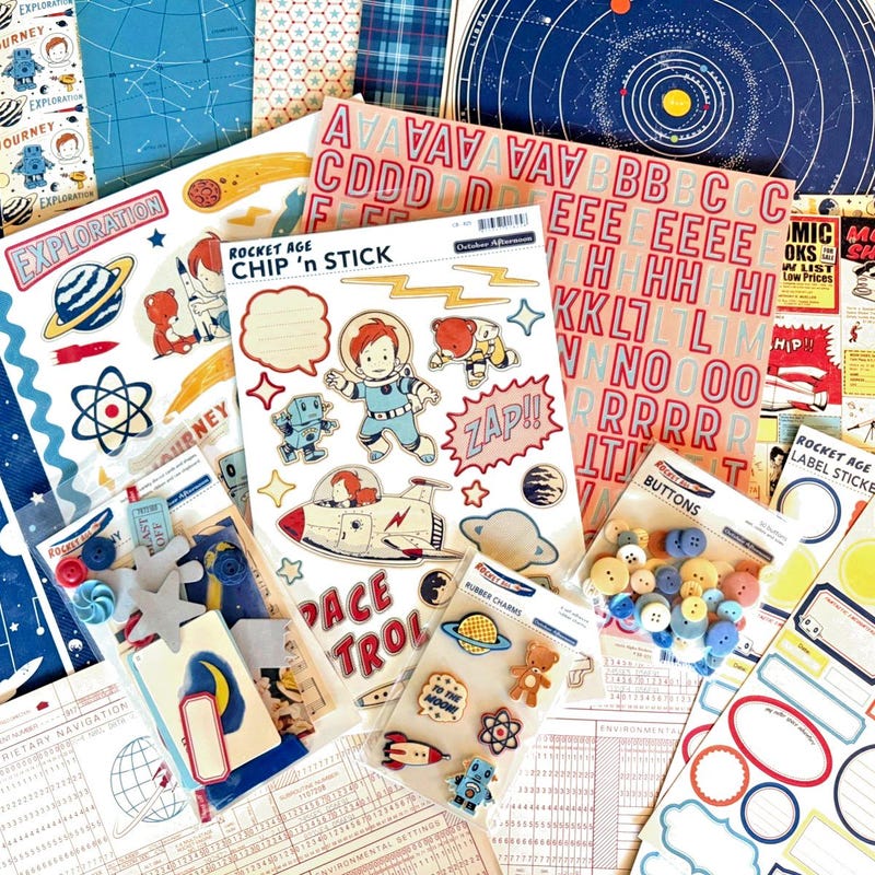 Vintage Space Age Ephemera - Etsy