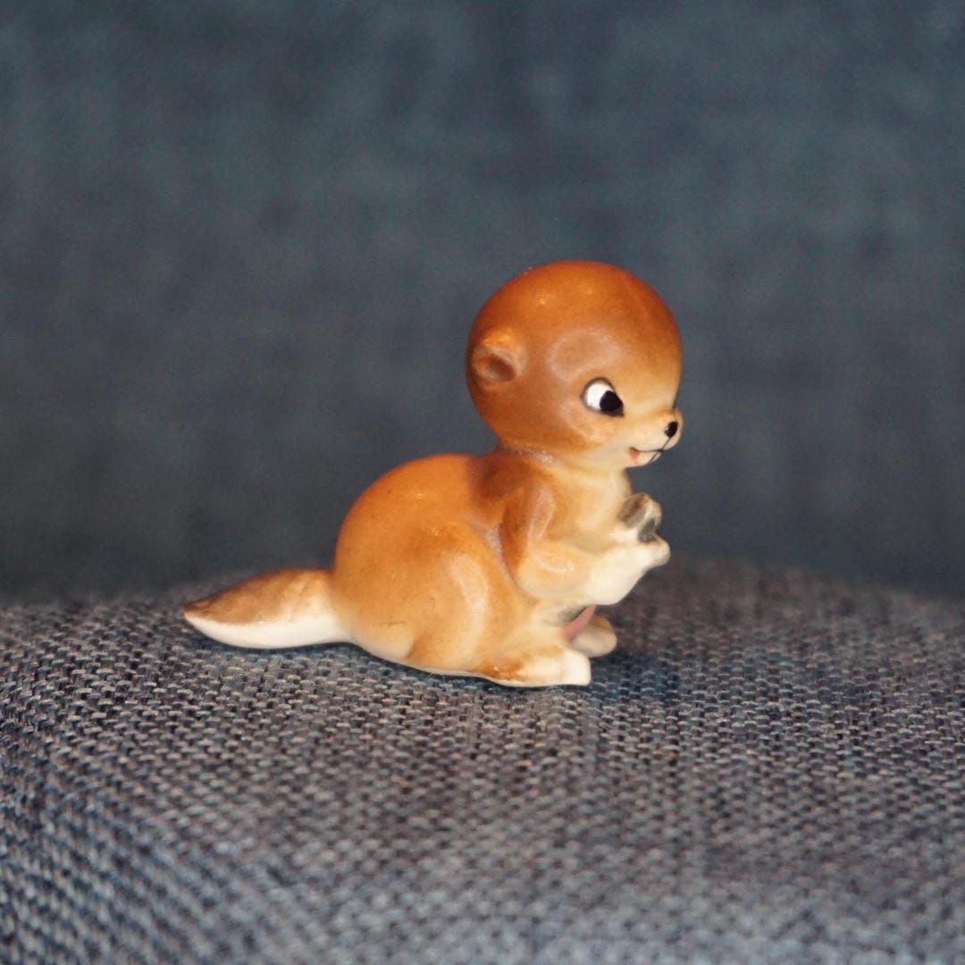 Josef Original Beaver Figurine. Miniature Muriel's Ark Woodland Baby ...