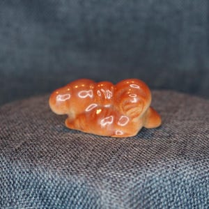 Fred Kaye Ceramics Pekingese Dog Figurine. Vintage Miniature Running ...