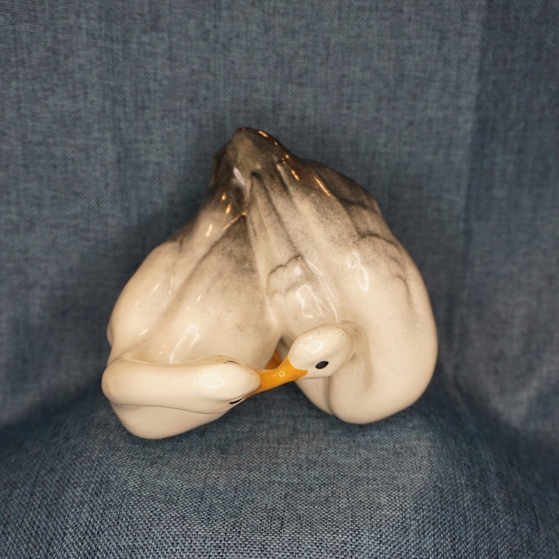 Vintage Brayton Laguna Pottery Duck Figurine: Mid Century Retro Decor ...