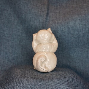 Kay Finch Hear No Evil Cat Figurine AS-IS. Vintage Mid Century ...