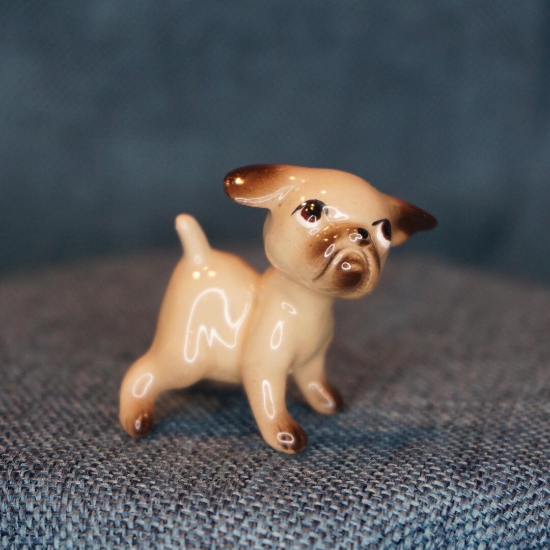 Freeman Mcfarlin Boxer Puppy Figurine: Miniature California Pottery ...