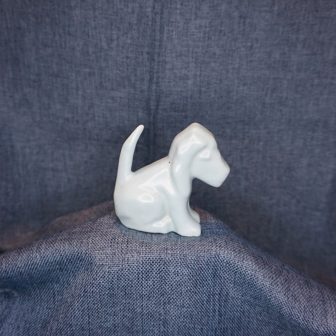 Vintage Metlox Cubist Dog Figurine: Art Deco Ceramic Pottery - Etsy