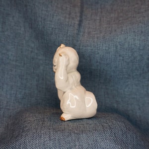 Kay Finch Hear No Evil Cat Figurine AS-IS. Vintage Mid Century ...