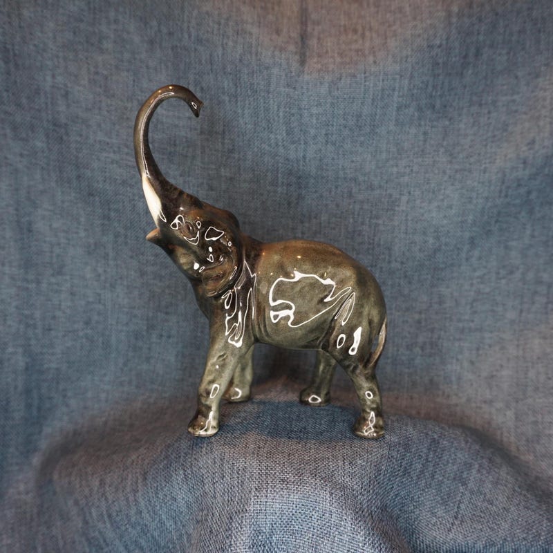 Ceramic Elephants - Etsy